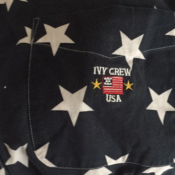 Ivy | Shirts | Mens Patriotic Shirt By Ivy Crew Size L | Poshmark